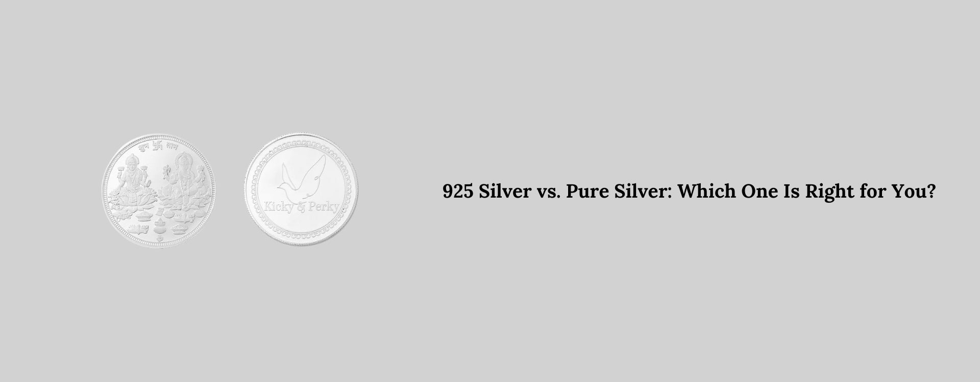 925 Silver vs. Pure Silver: Which One Is Right for You?