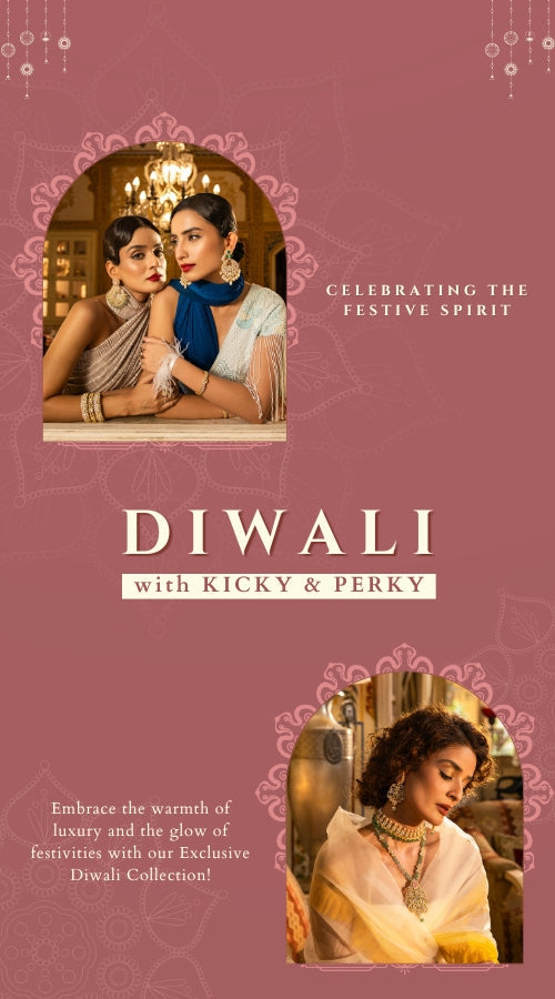 Explore Silver Jewellery For Diwali Online | Kicky & Perky
