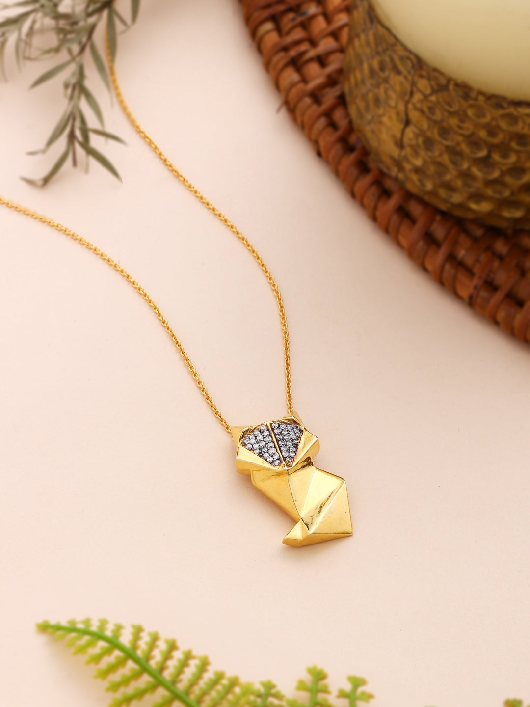 Buy 925 Silver Enchanted Forest Fox Safari Pendant at Kicky and Perky